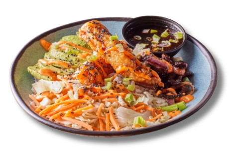 Korean Q Rice Bowl Clipped 1 - WINGERS Restaurant and Bar