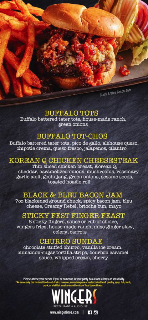 WINGERS Restaurant in Clearfield, Utah - Freakin' Amazing Food!